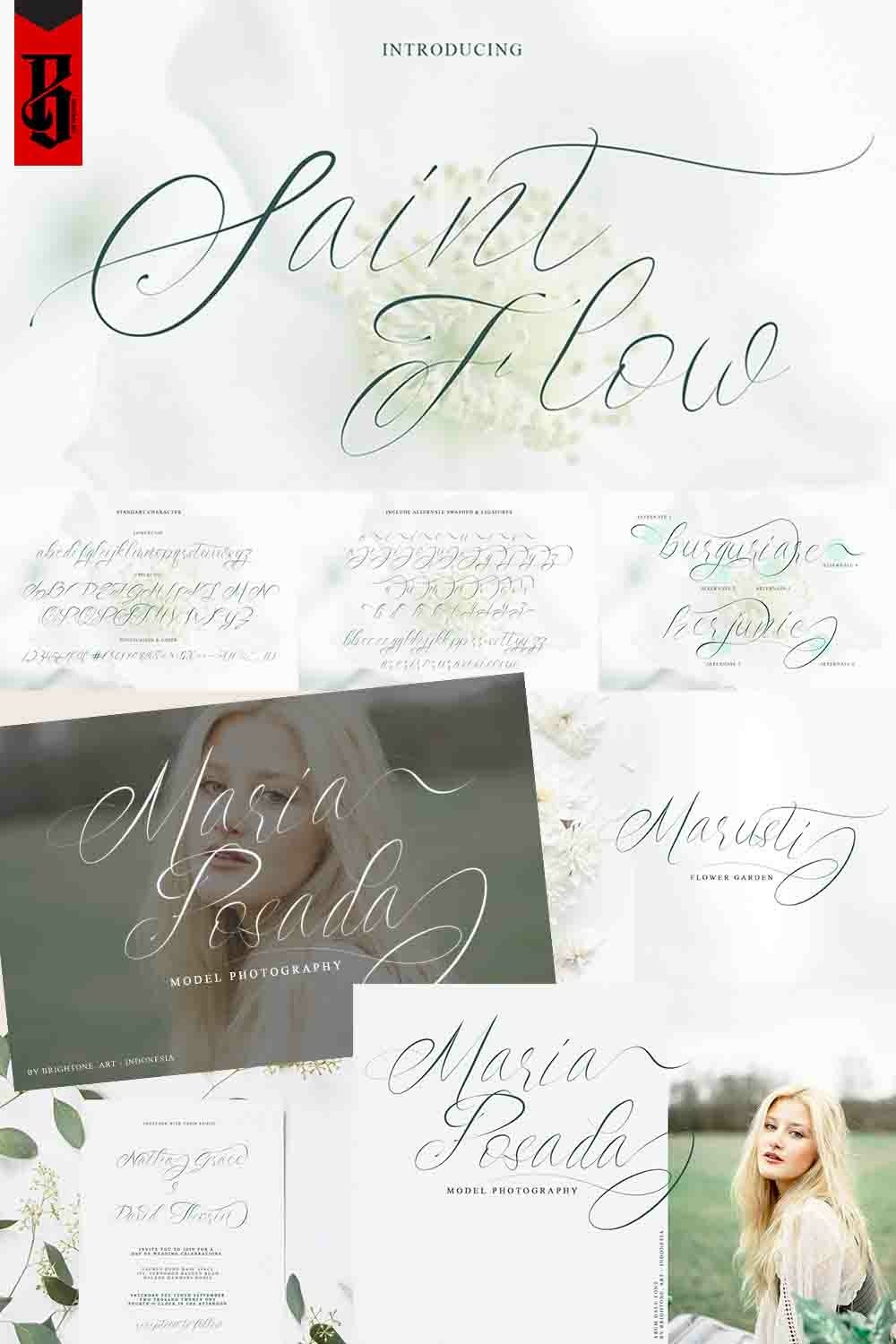 Saint Flow - Beauty handwritten