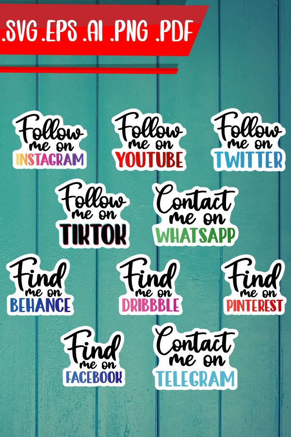 Social Media Sticker | 10 Design