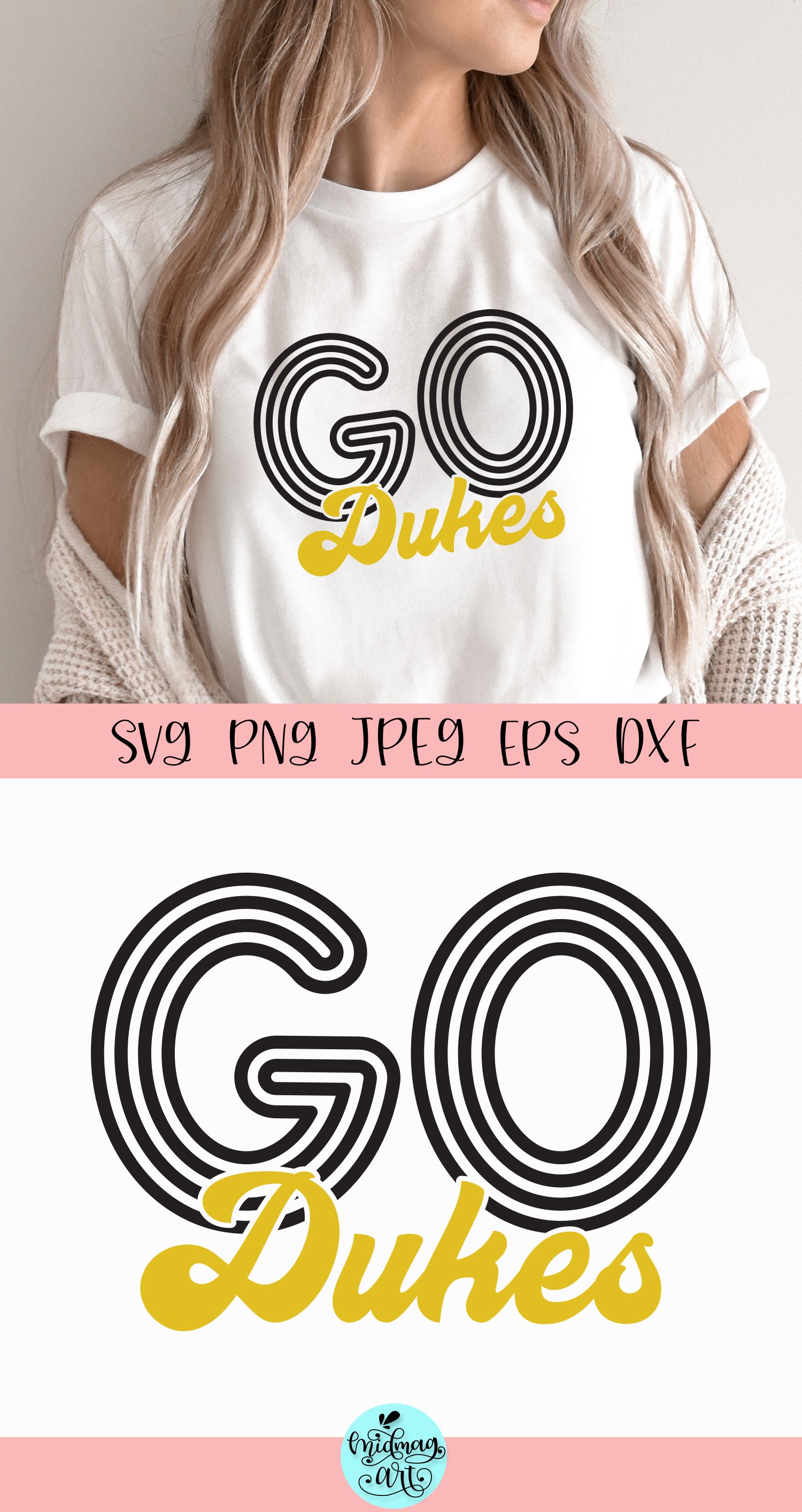 Go Dukes svg, sports svg