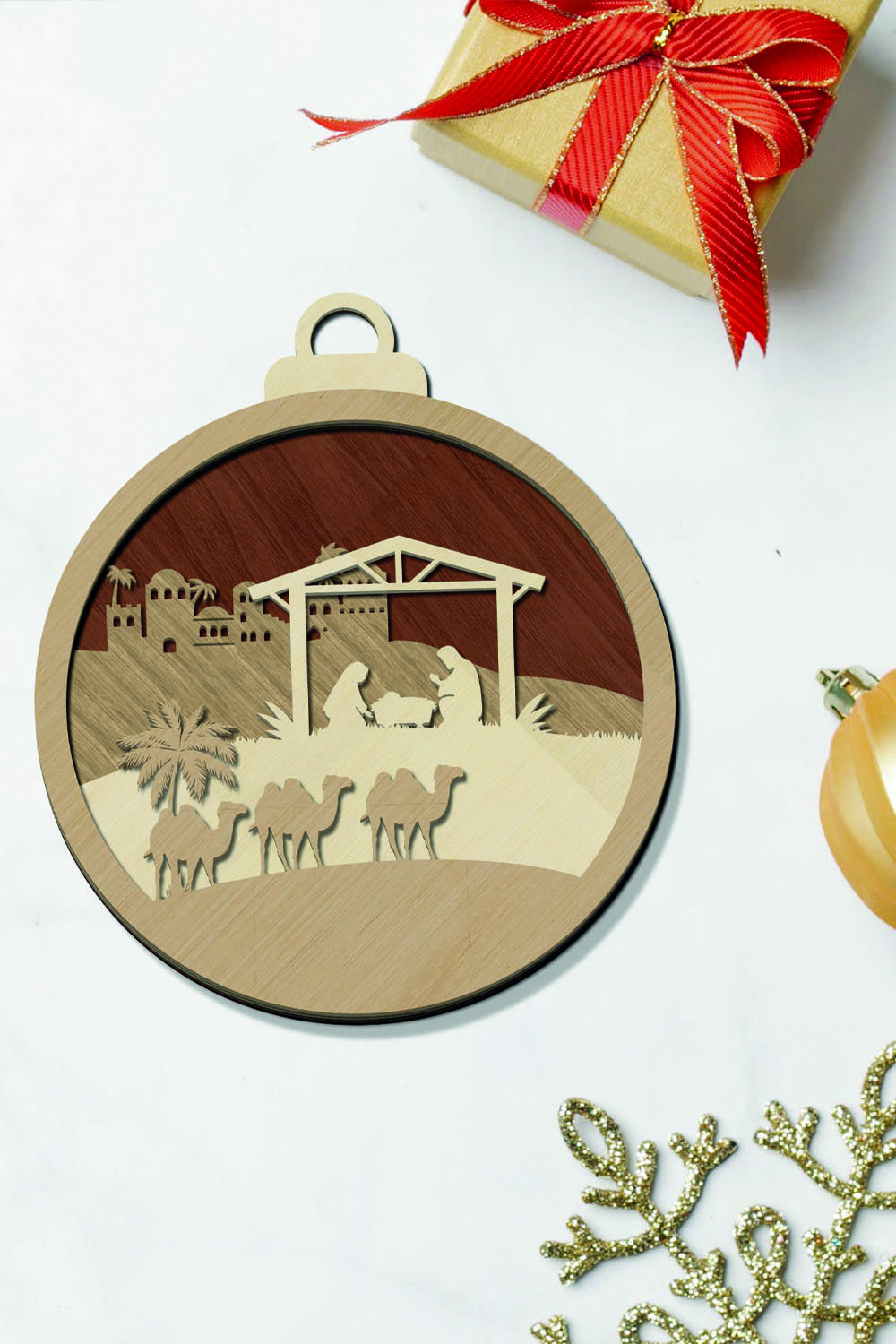 NATIVITY SCENE SET Christmas Decorative Ornament