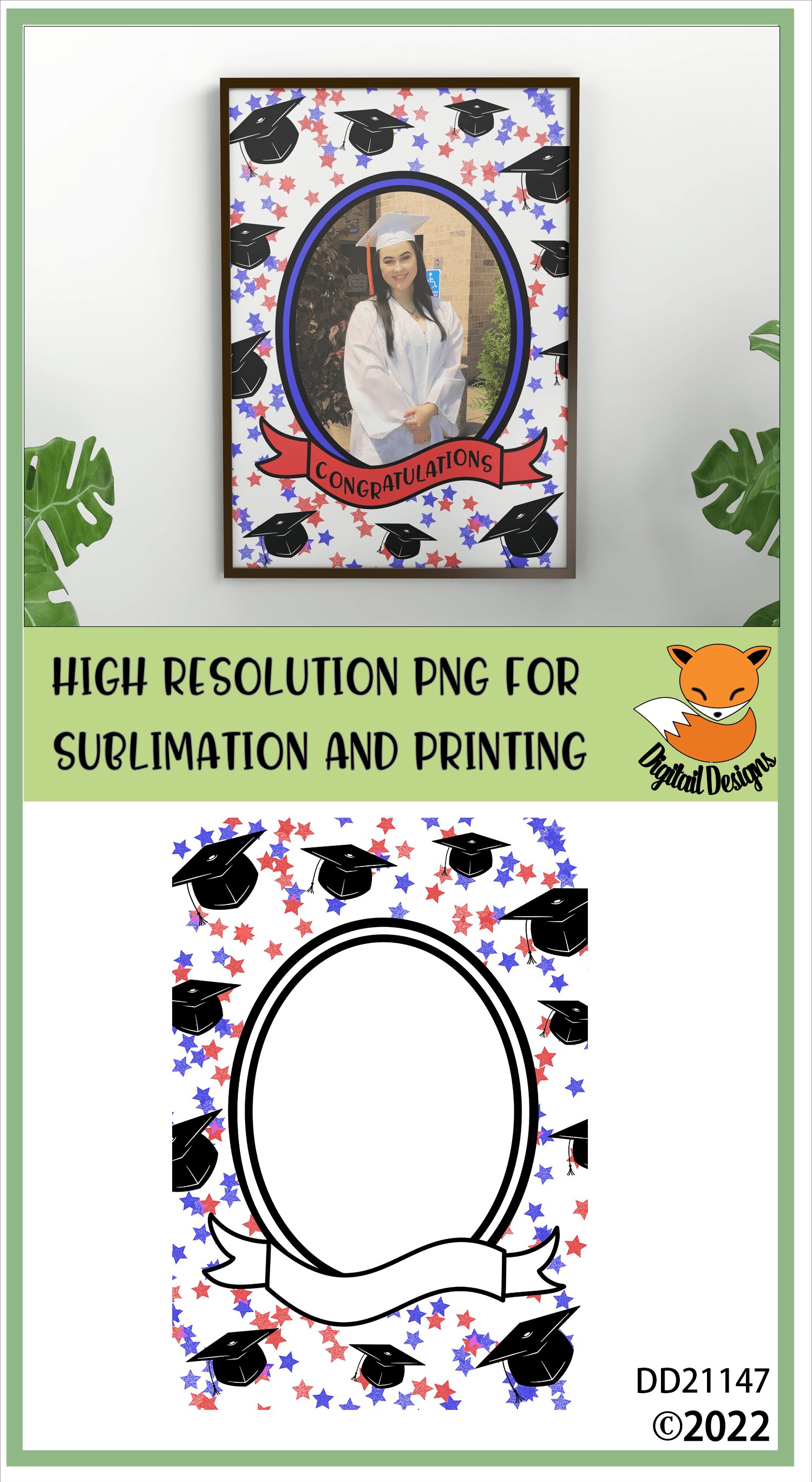 Senior Graduation Garden Flag Sublimation - Graduation Sign