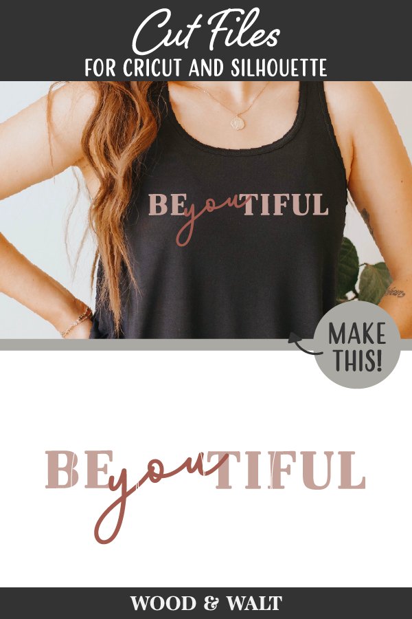 beYOUtiful SVG | Self Love SVG (1461962) | Cut Files | Design Bundles