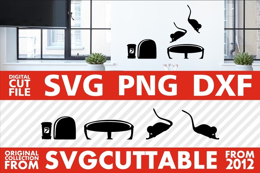 Mouse Jumping On Trampoline svg, Mice svg, Home (702906)