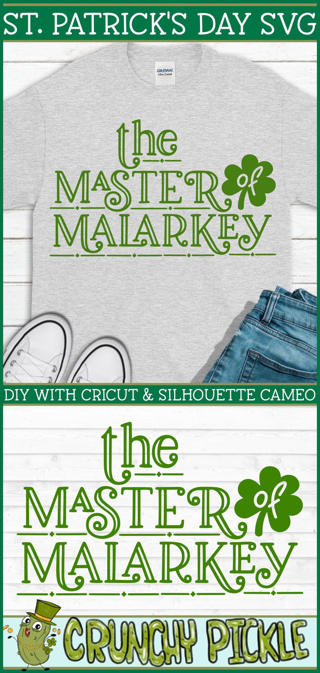 Master of Malarkey St. Patrick's Day SVG File