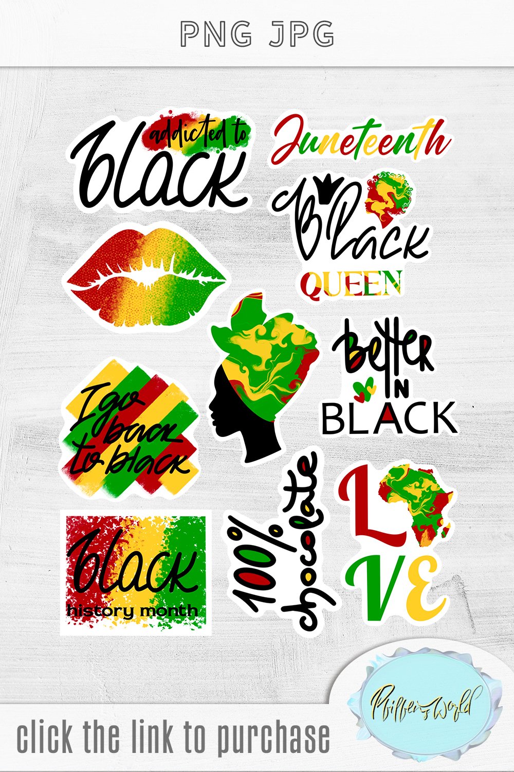 Juneteenth Stickers