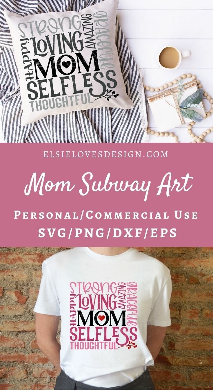 Mother Subway Art SVG, PNG, DXF, EPS