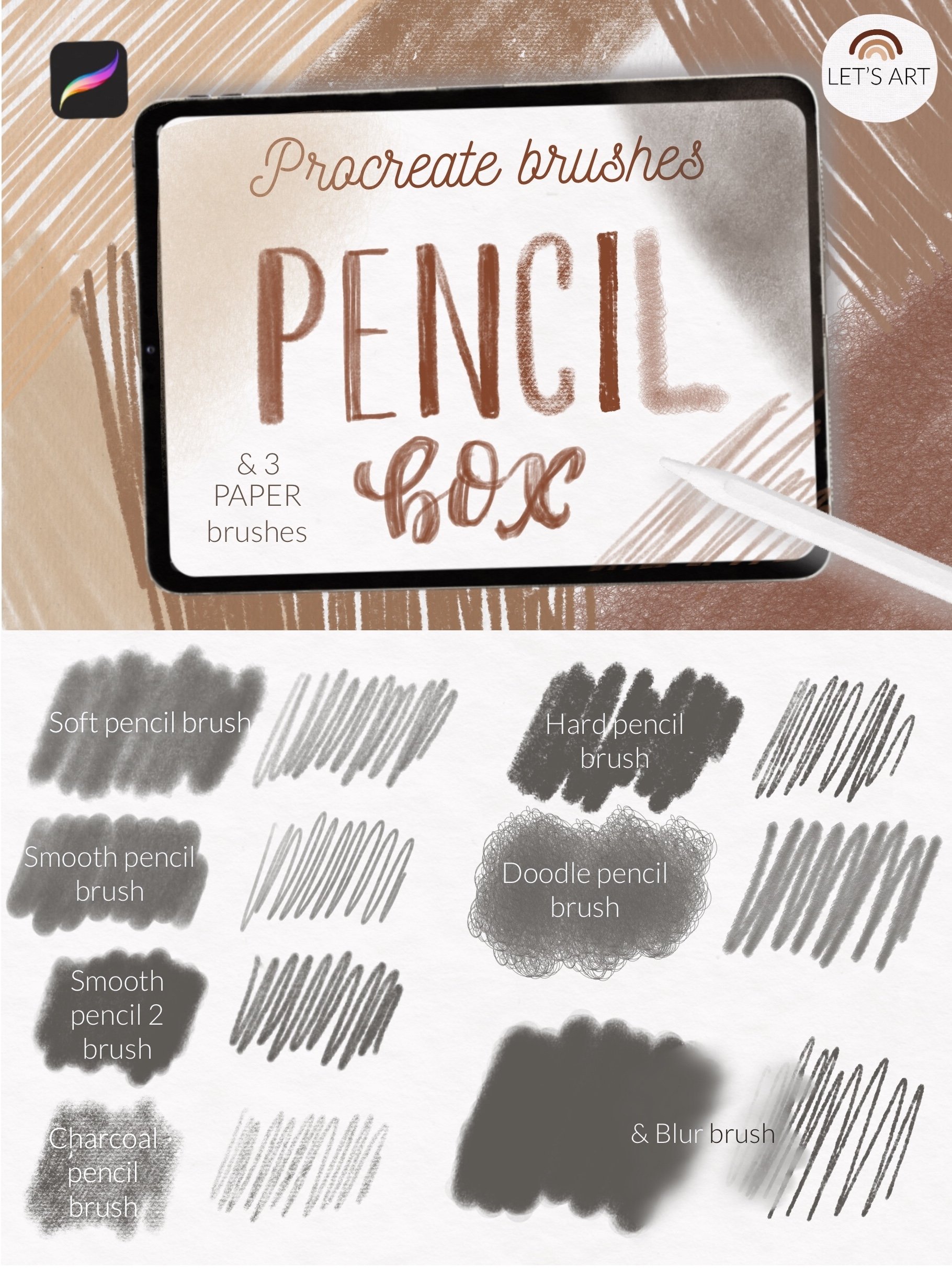 Procreate pencil case for iPad