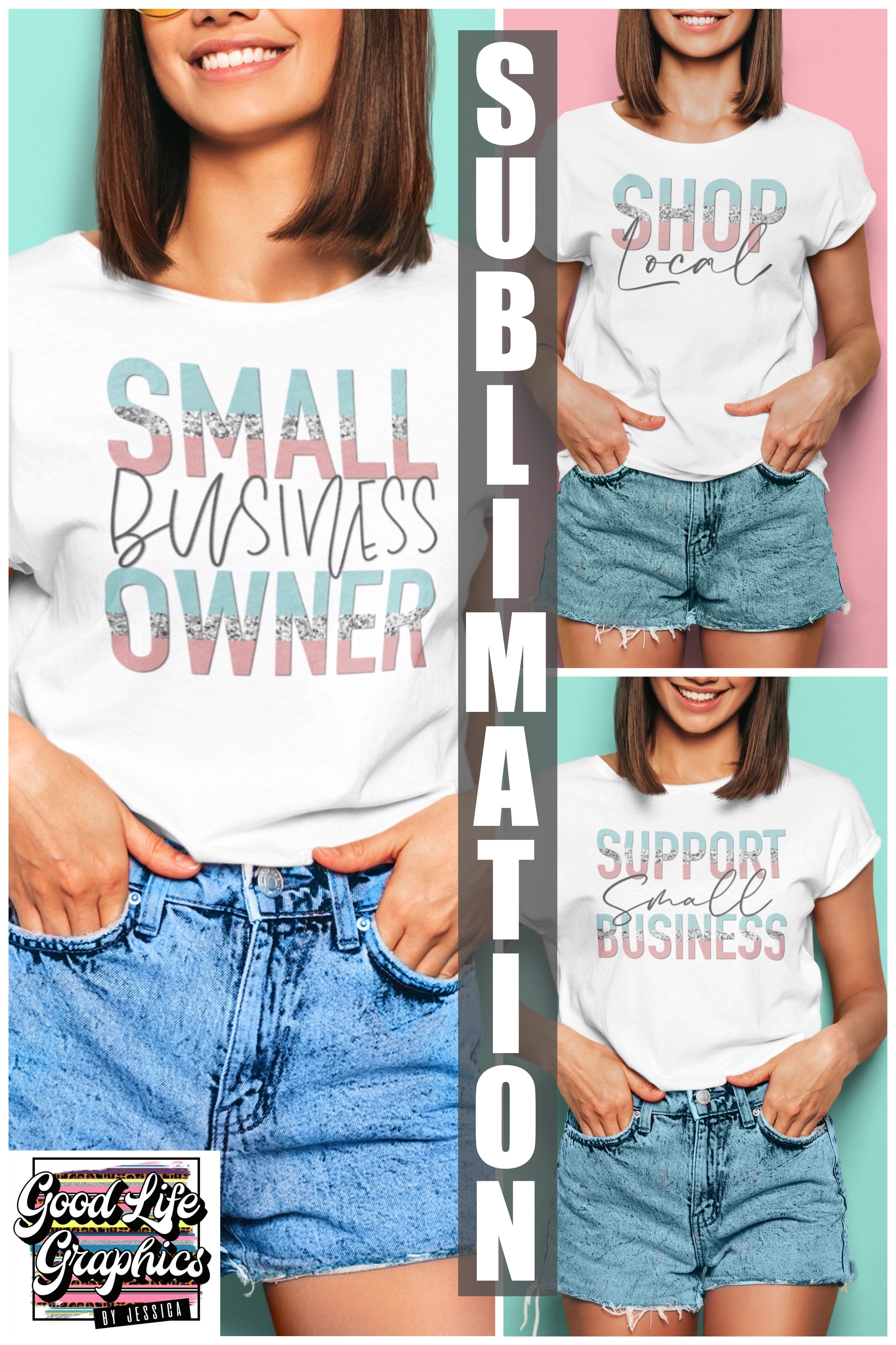 Small business-Business Owner-Sublimation designs for tshirt