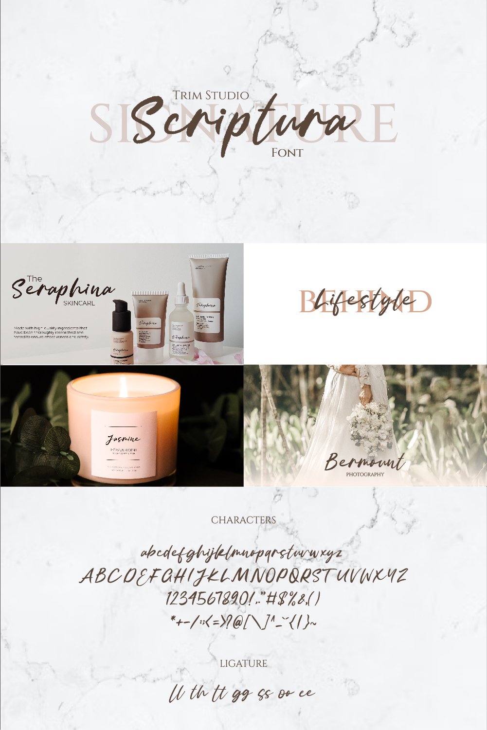 Scriptura - Handwritten Signature Font