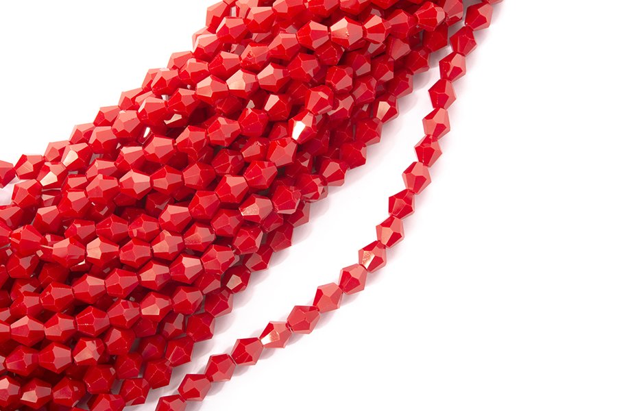 Photo of red Beautiful Sparkle Crystal Beads (863853)
