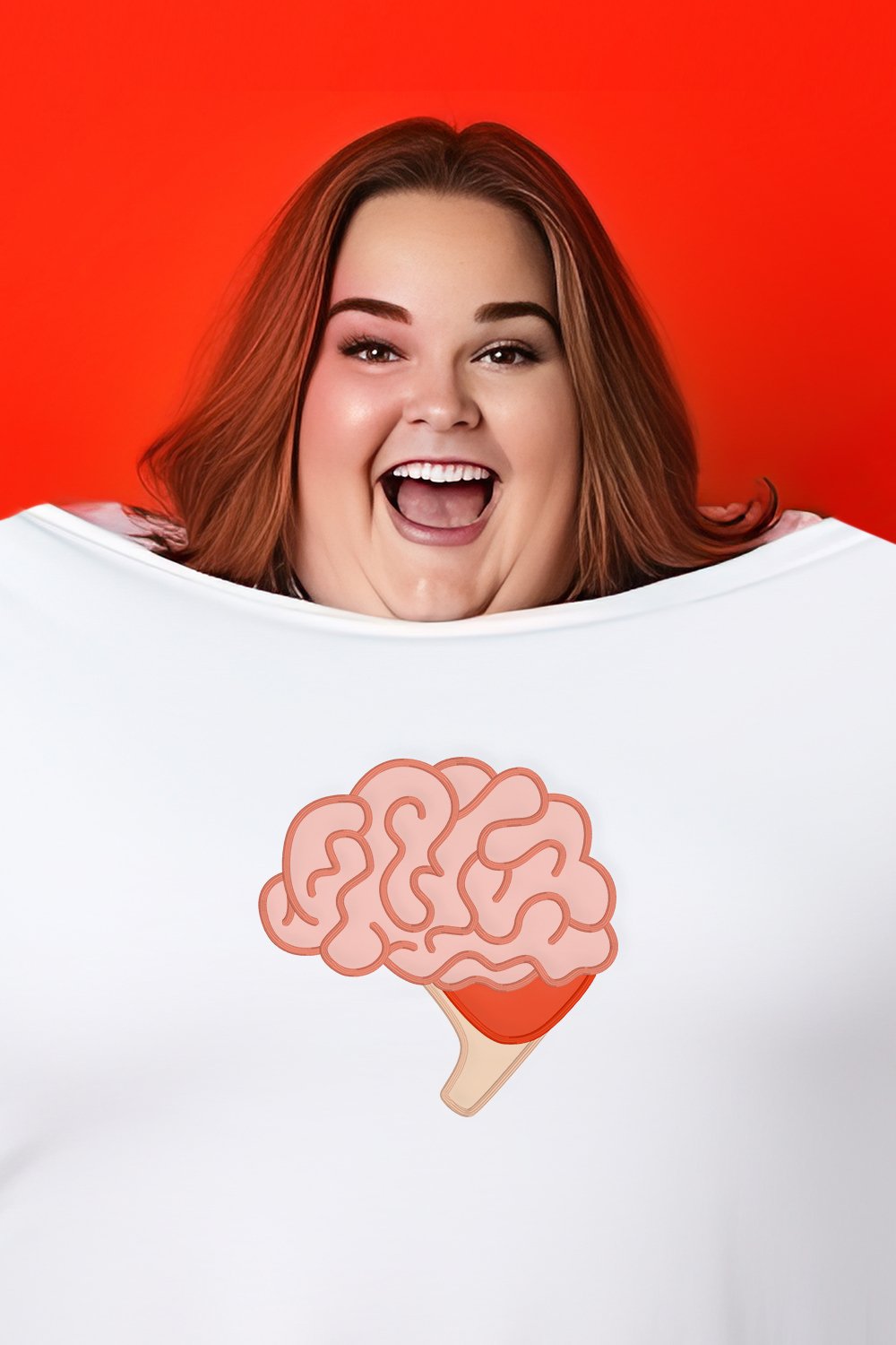 Brain Applique Embroidery File