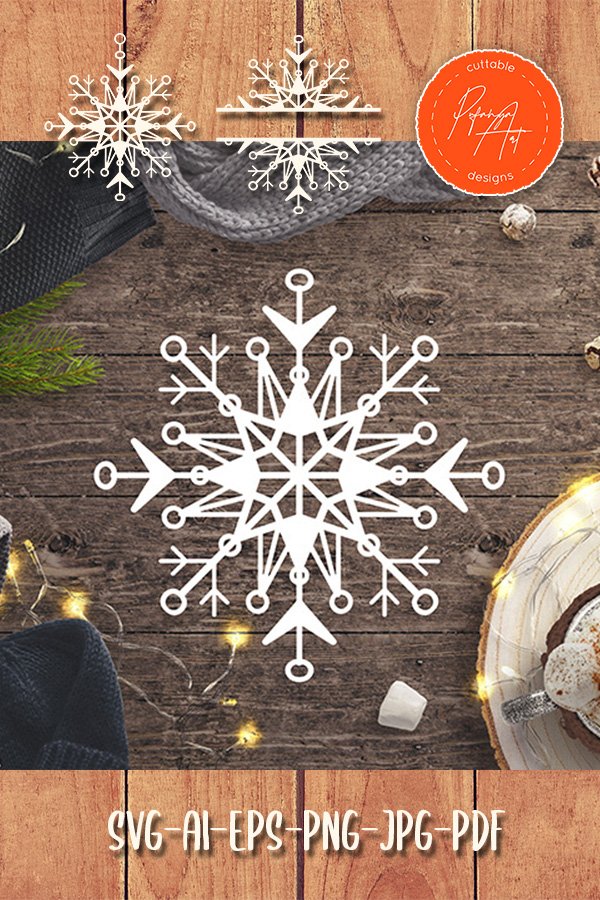 Christmas SVG, Snowflake SVG, Mandala SVG | Laser Cut