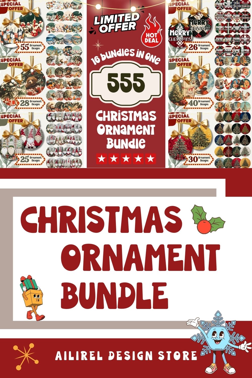 Mega Christmas Ornament Bundle, Mega Bundle (4928266)