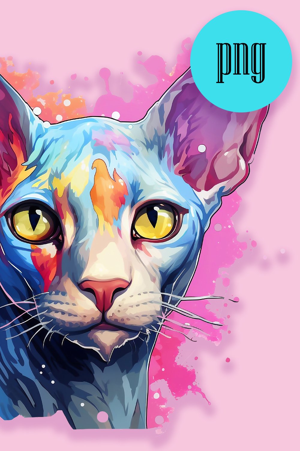 Sphinx Cat ,transparent PNG/JPEG 300dpi