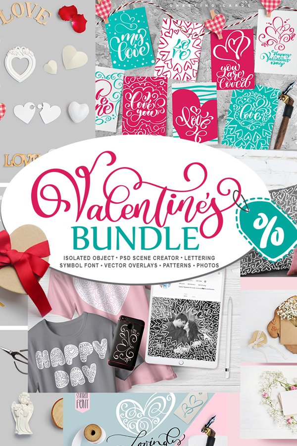 Valentine Bundle mockup