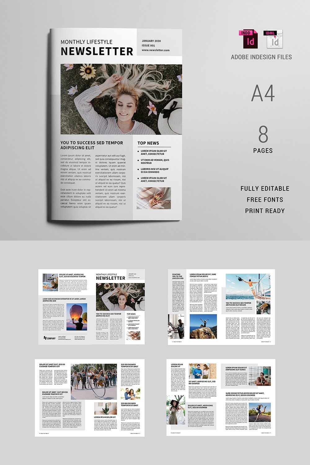 Minimal Newsletter Template