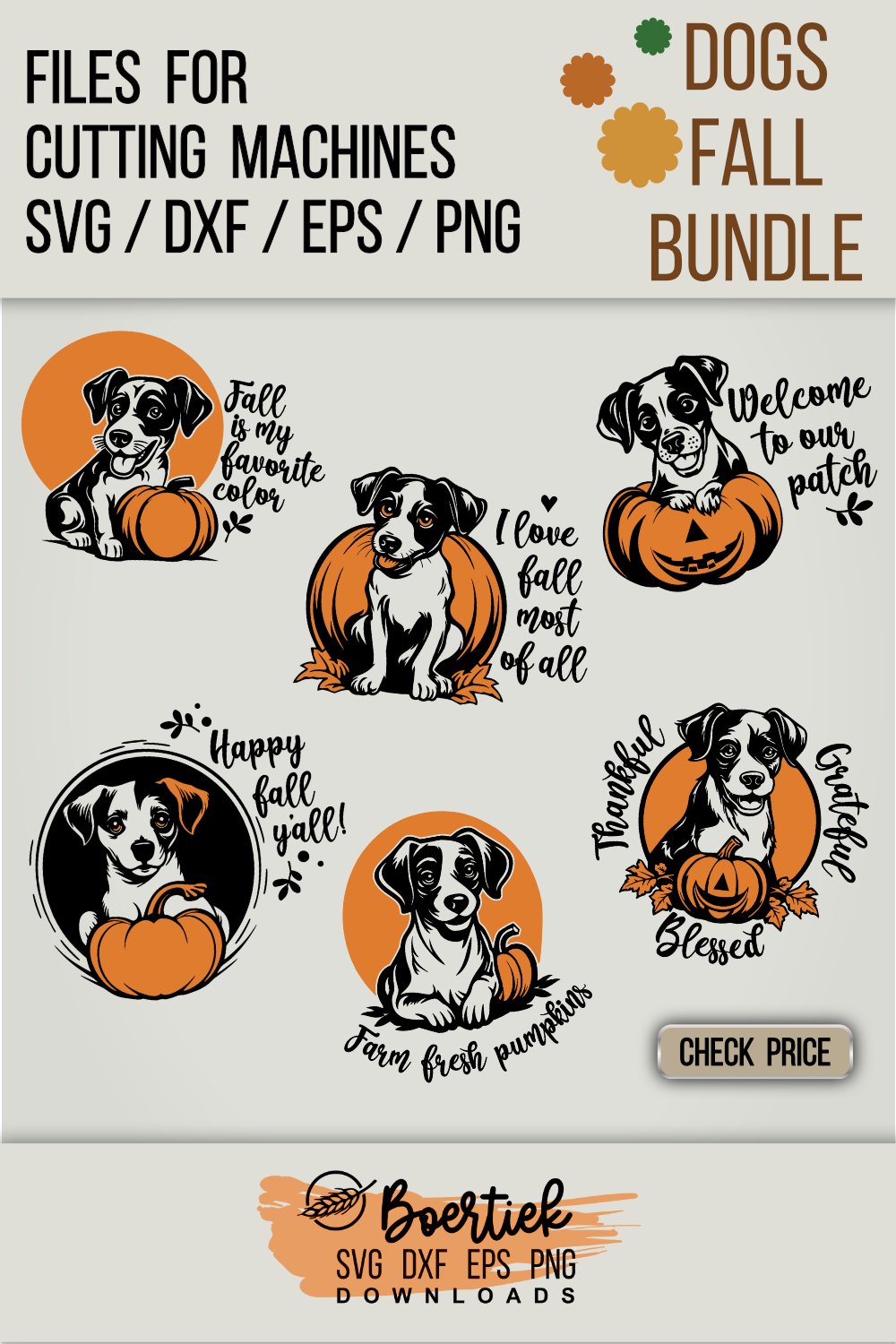 Dogs fall bundle
