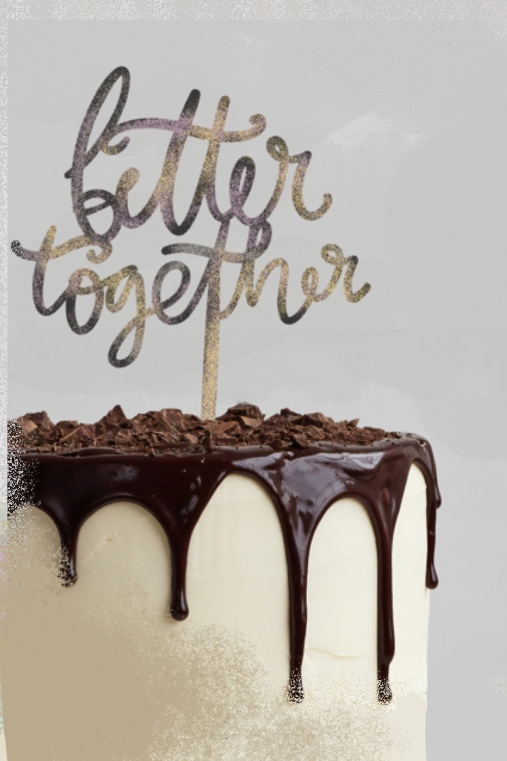 Better together. Wedding cake topper CNC laser DFX