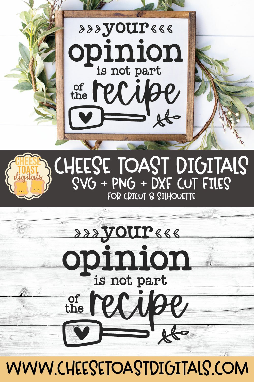 Kitchen SVG | Your Opinion Is Not Part of The (1327452)