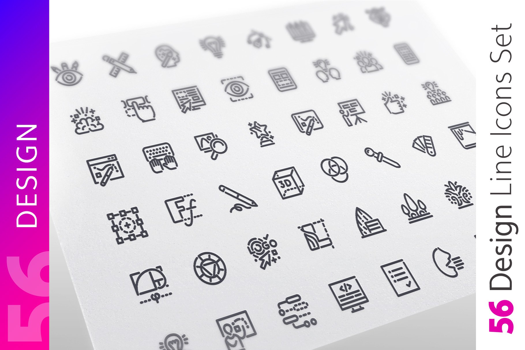 Design Line Icons Set