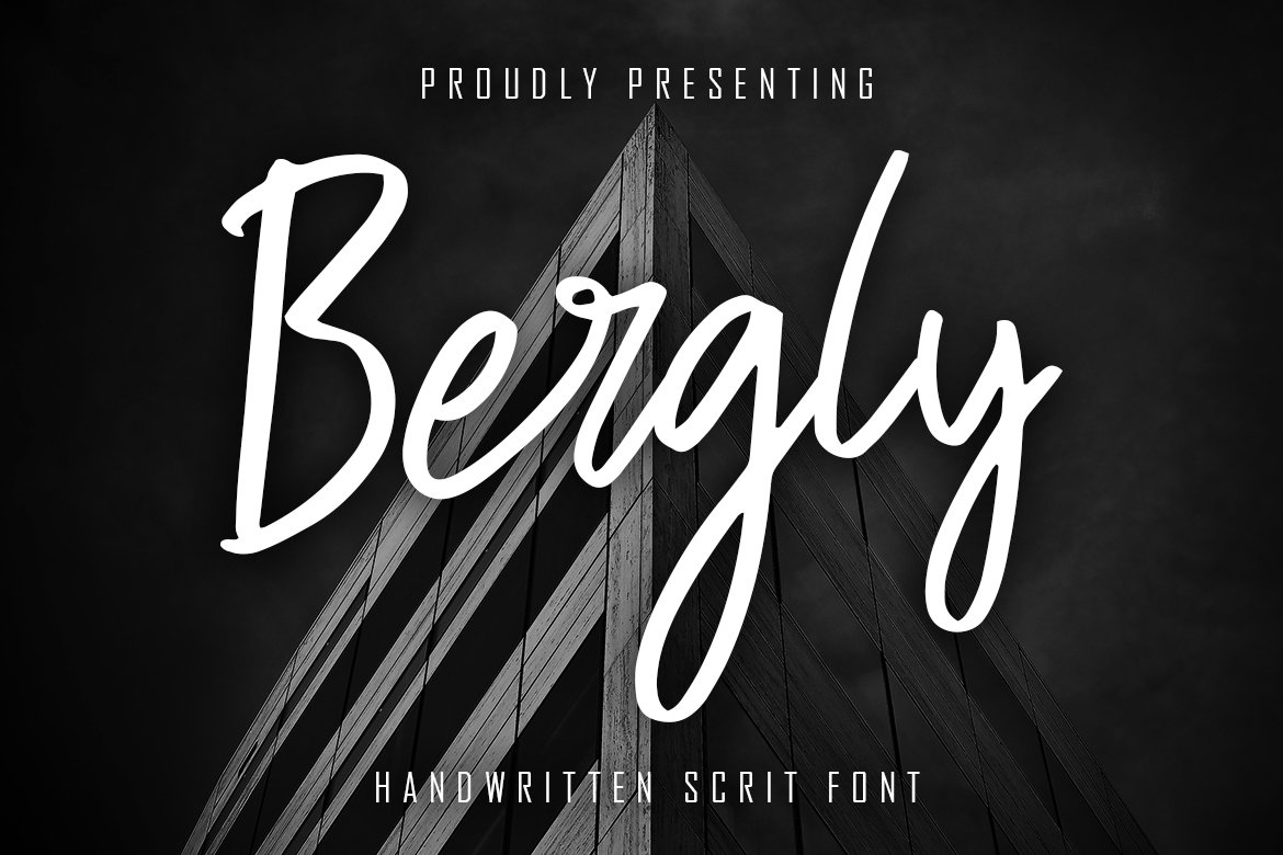 Bergly Handwritten Script