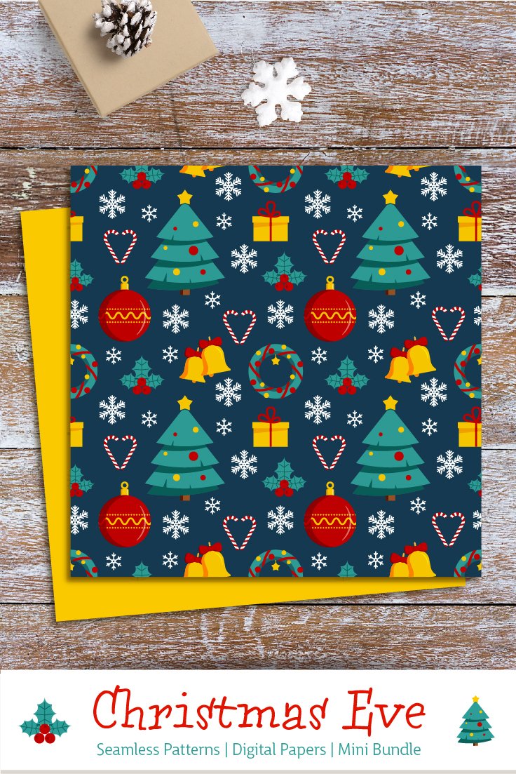 Christmas Eve | Seamless Pattern | Digital Paper (816837)