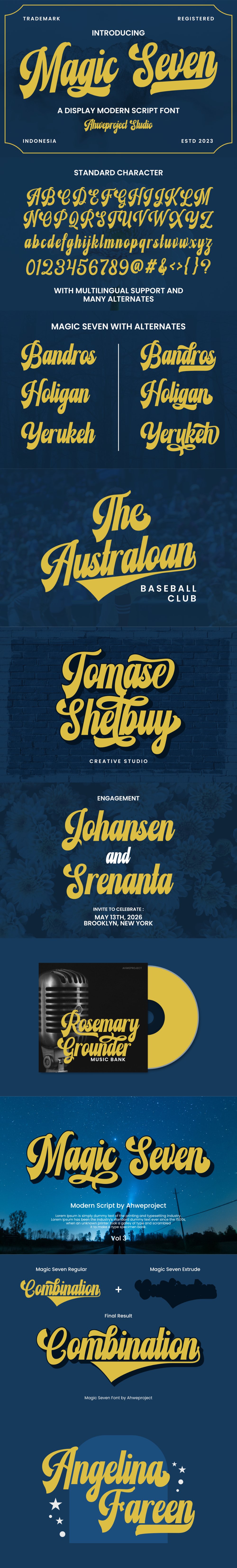 Magic Seven - Display Script