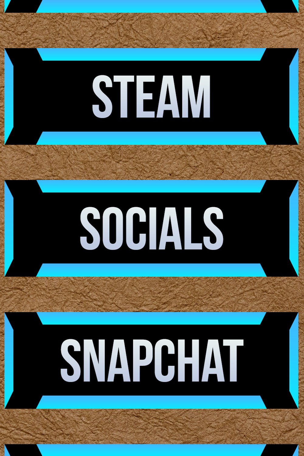 Blue Twitch Panels Streamer Banner Overlay pack