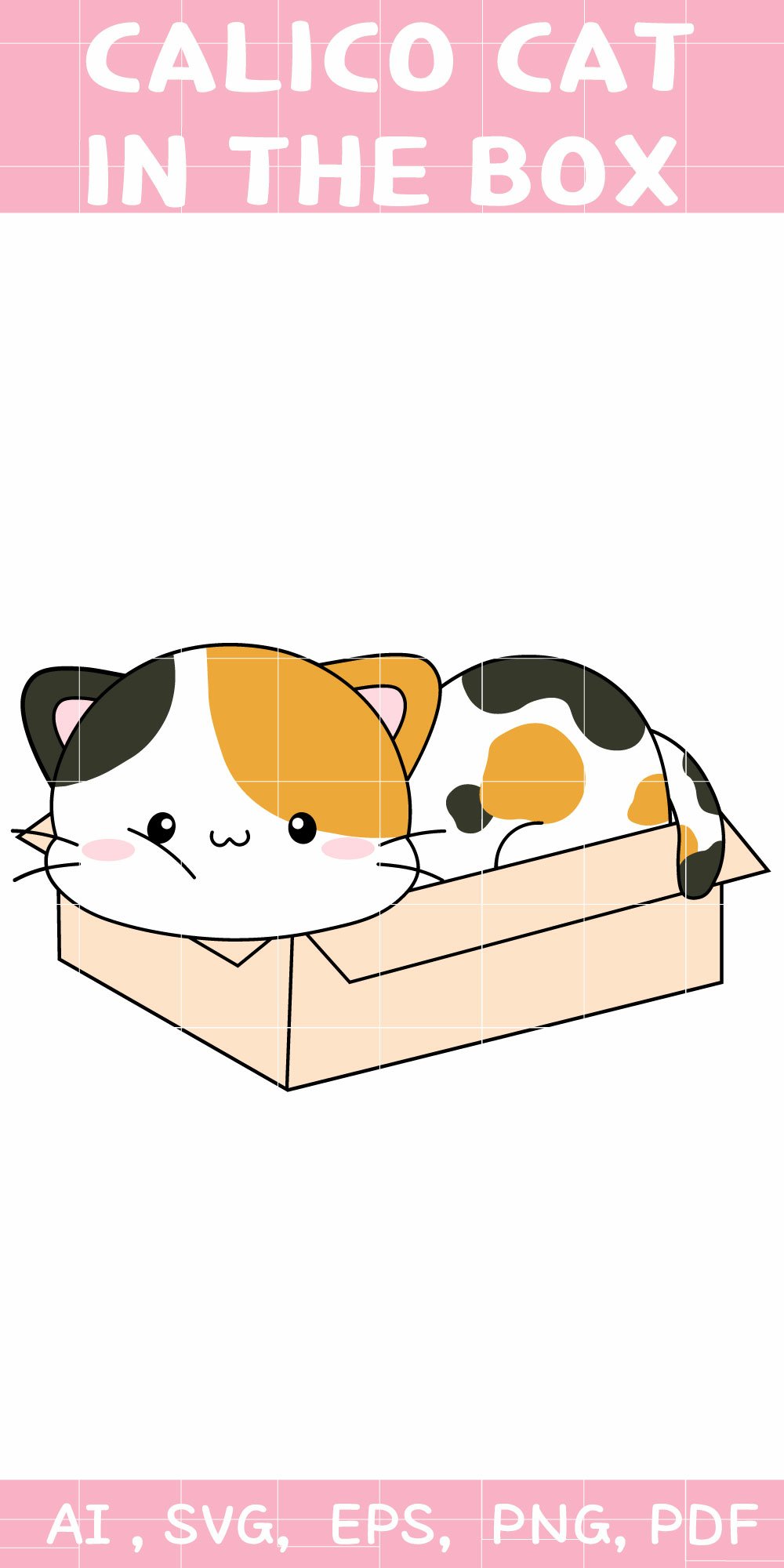 Calico cat,kitten svg,