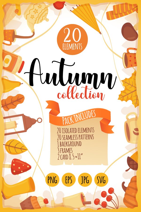 Cozy cartoon Autumn SVG bundle |Fall PNG sublimation