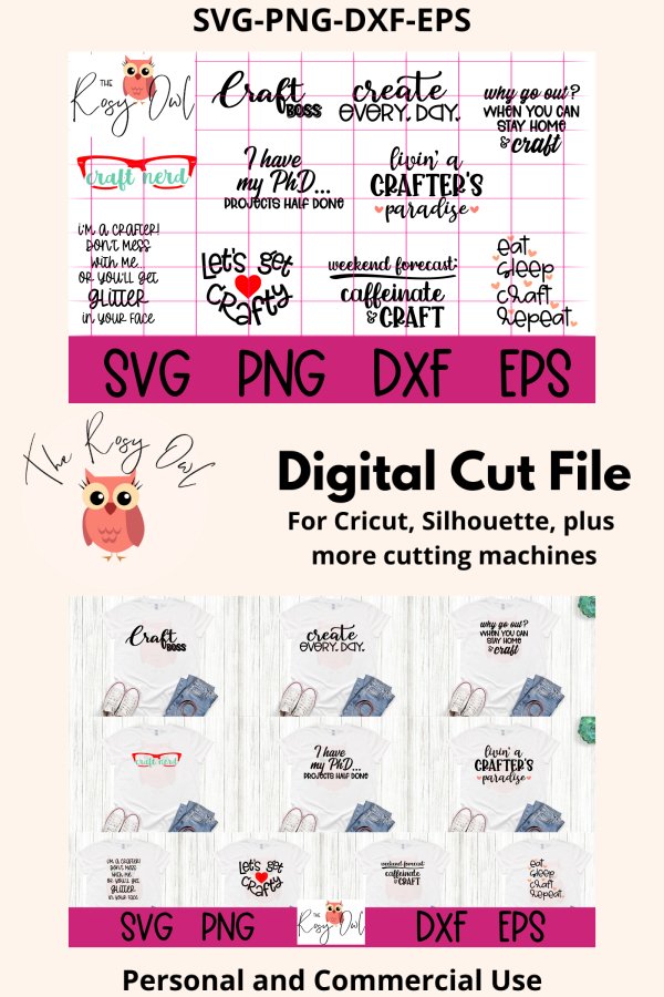 Crafter's SVG Bundle | Crafty SVG Bundle