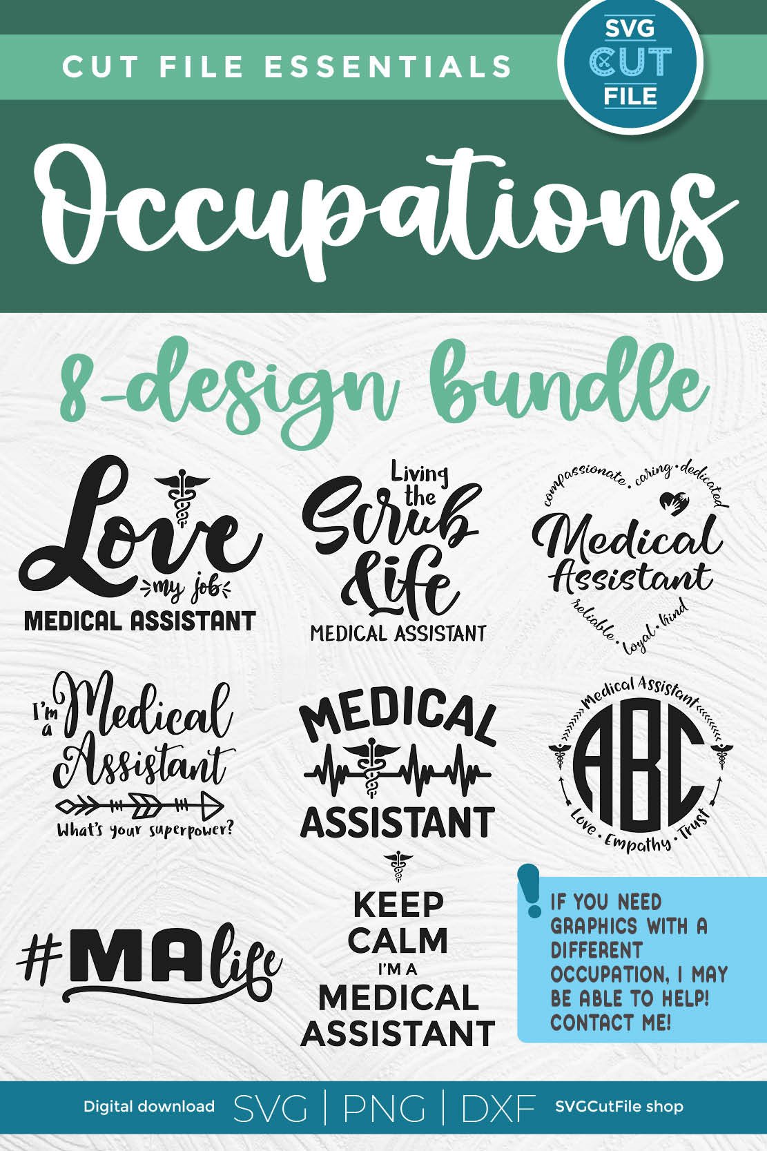 Medical Assistant svg bundle