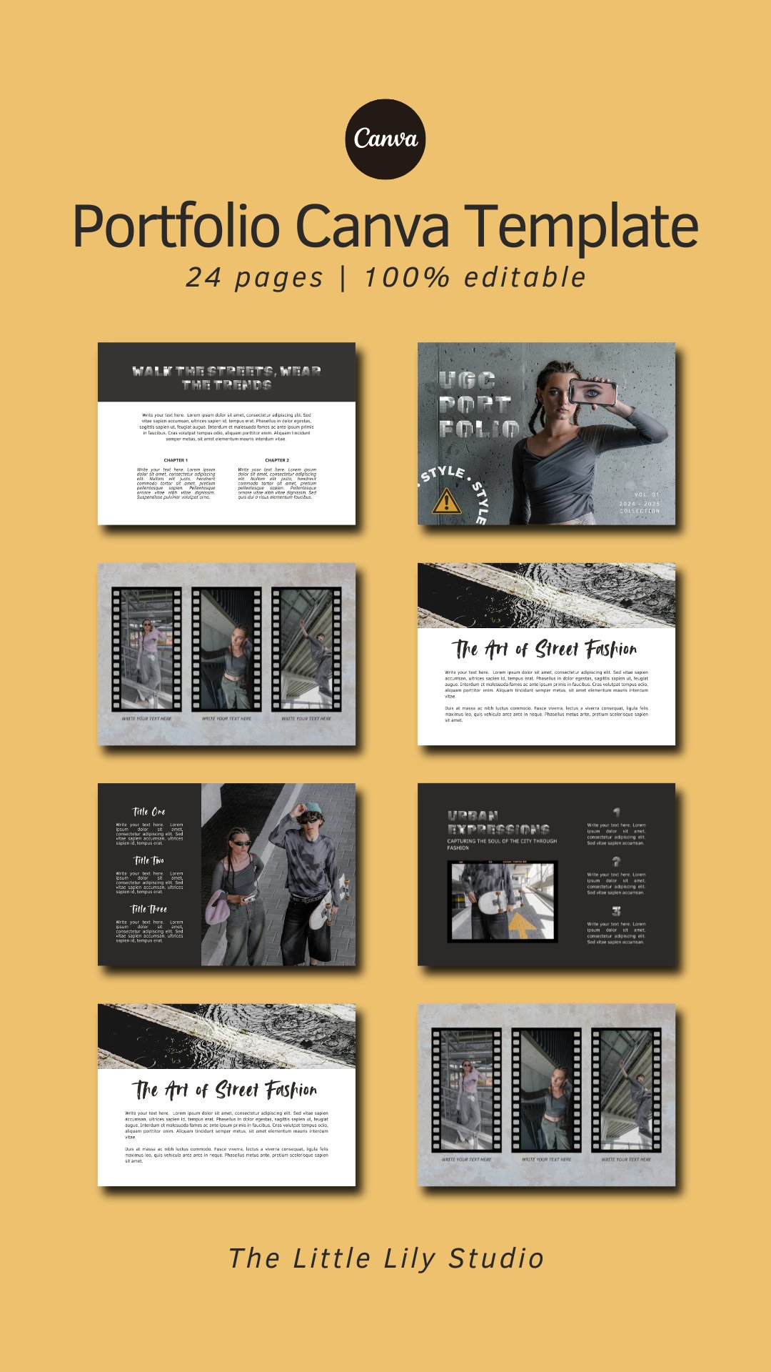 PORTFOLIO CANVA TEMPLATE (4666693)