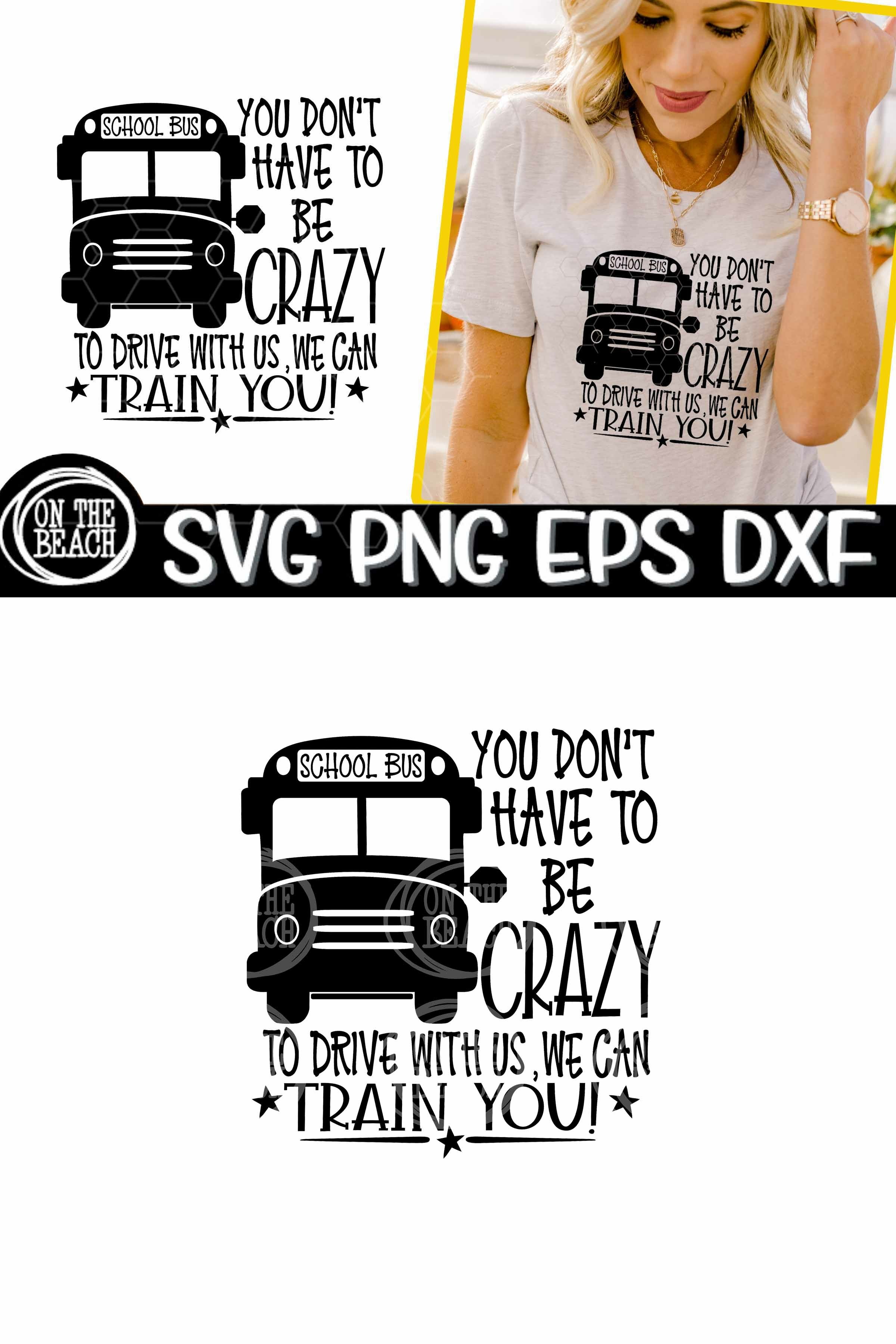 Bus Driver SVG PNG CUTTING PRINTING DXF EPS
