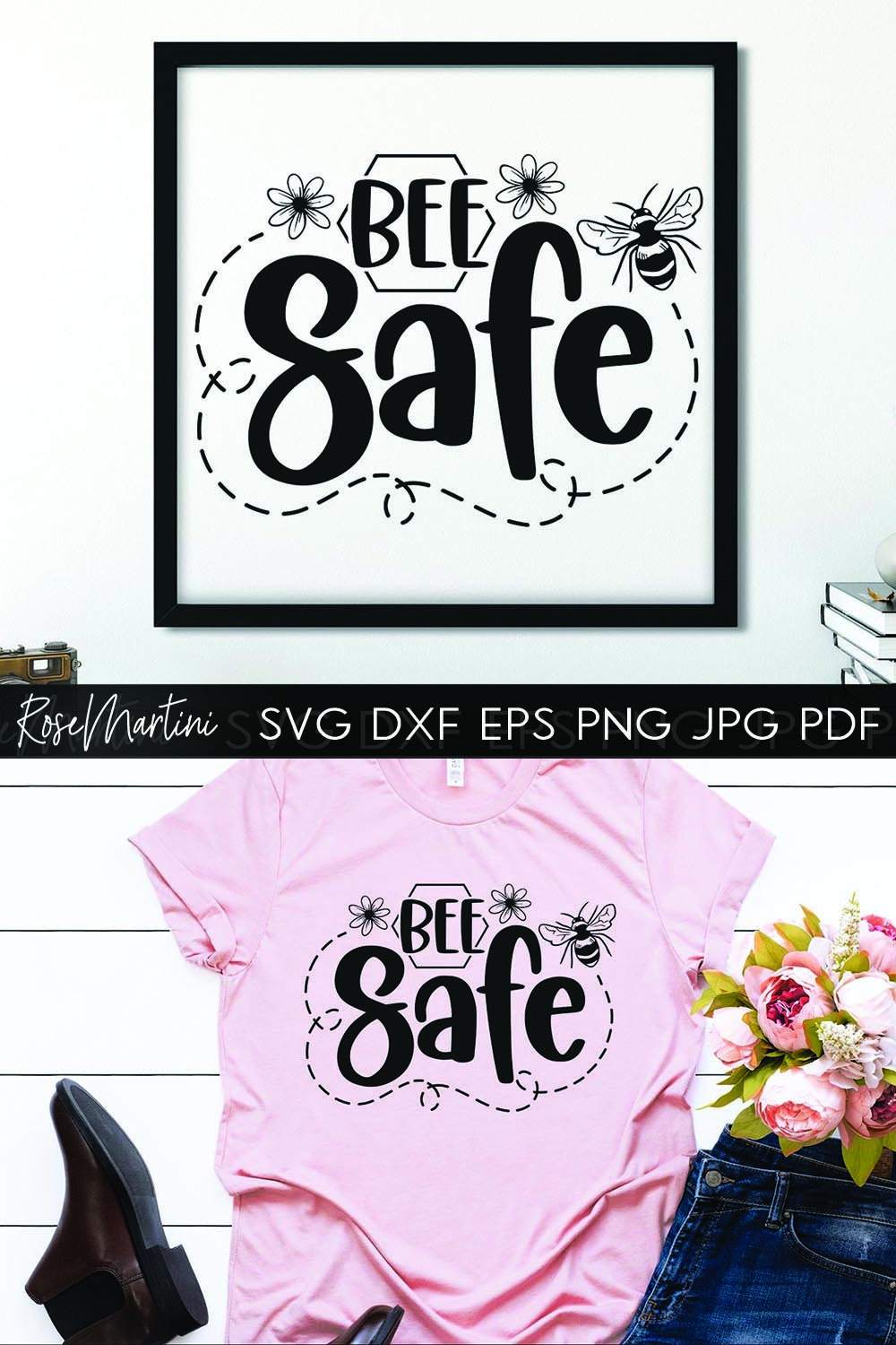 Bee Safe SVG Queen Bee SVG Bee Pun Bumble Bee SVG (718225)