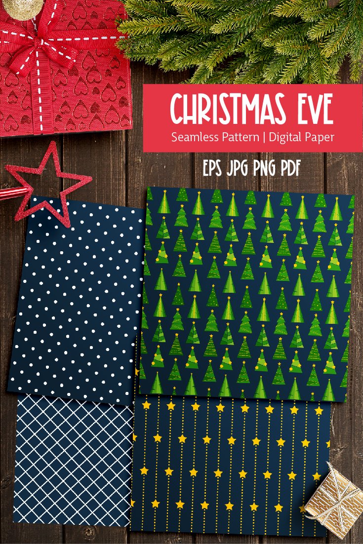 Christmas Eve | Seamless Pattern | Digital Paper (1052960)