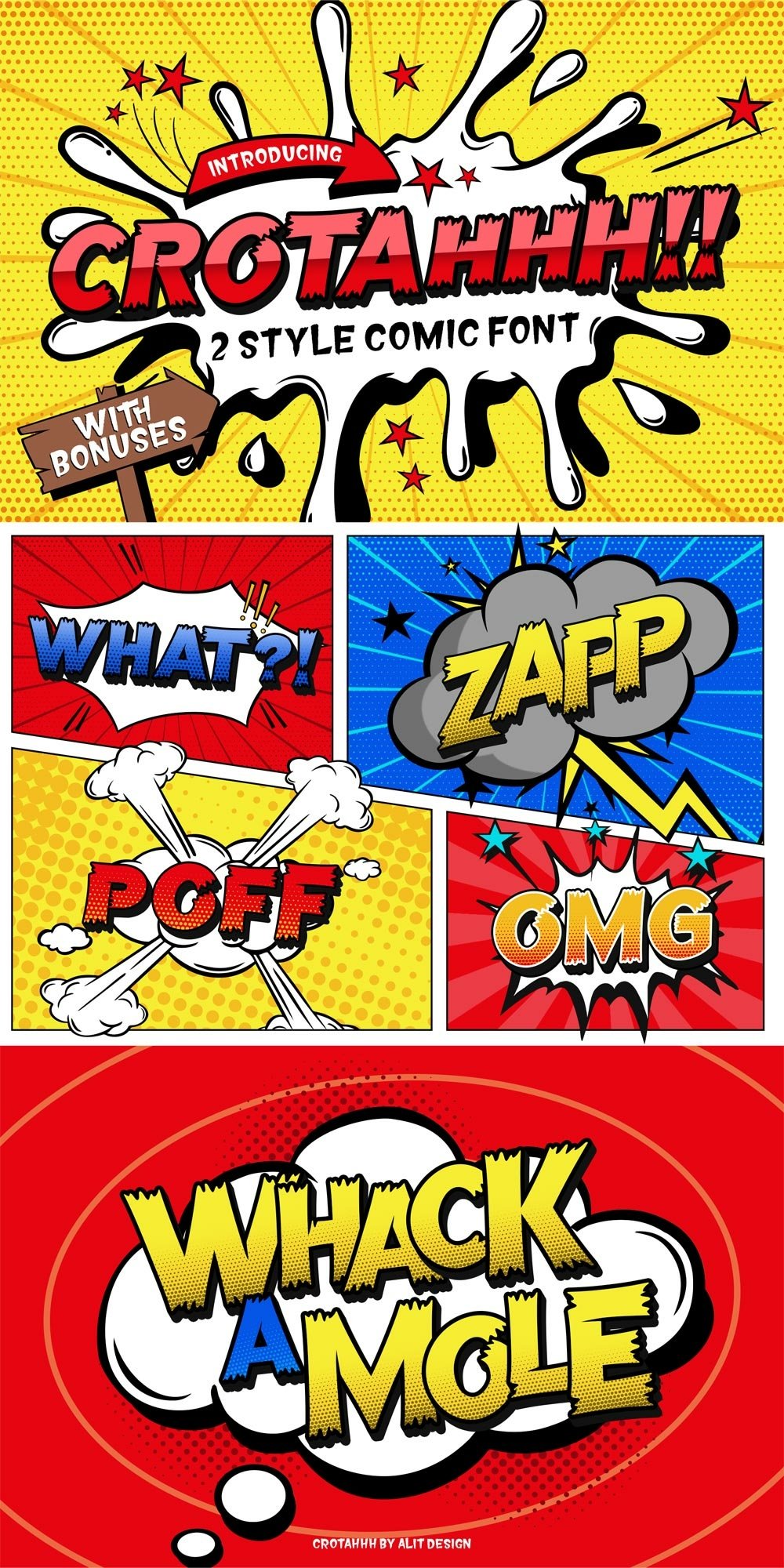 The Crotah Comic Style Font