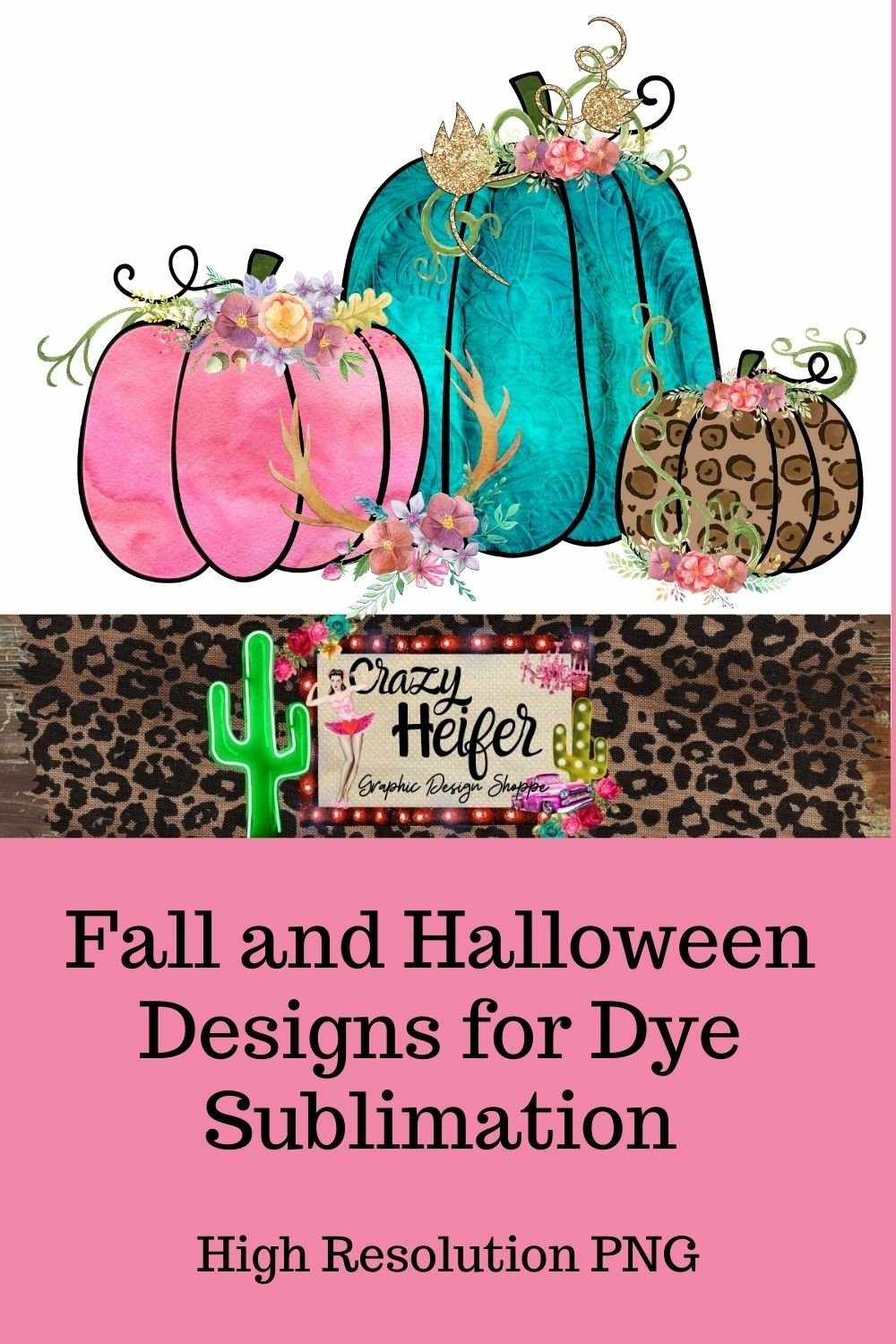 Pumpkin Fall Autumn Halloween Bundle Dye (1461948)
