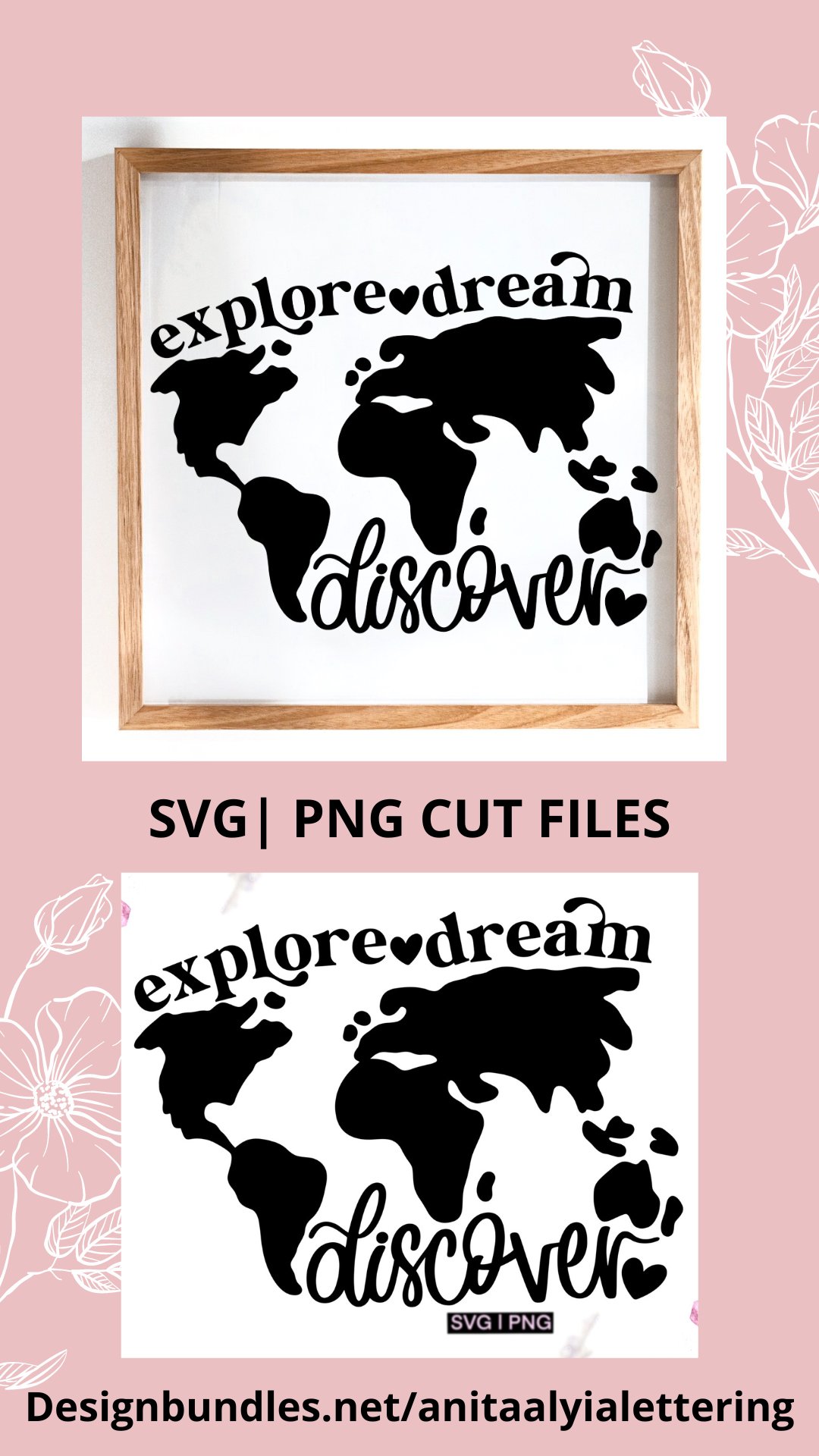 Explore dream discover SVG