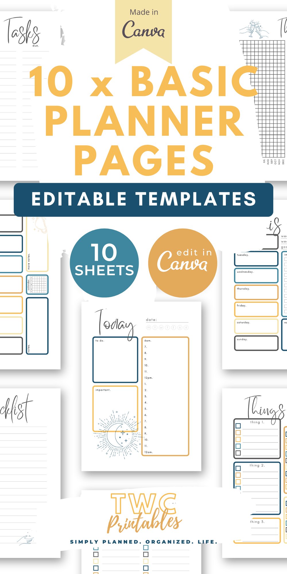 Canva Planner Templates