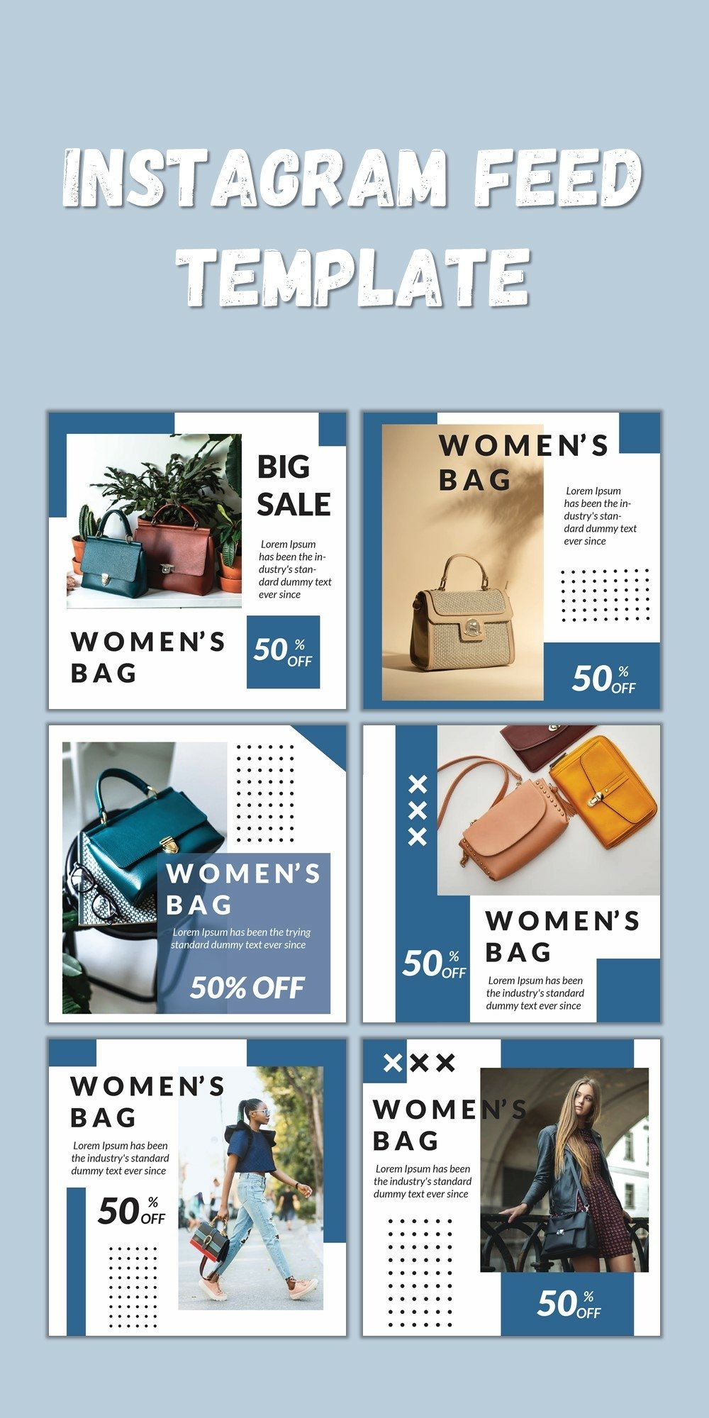 Template Instagram Business - Woman Bag #2