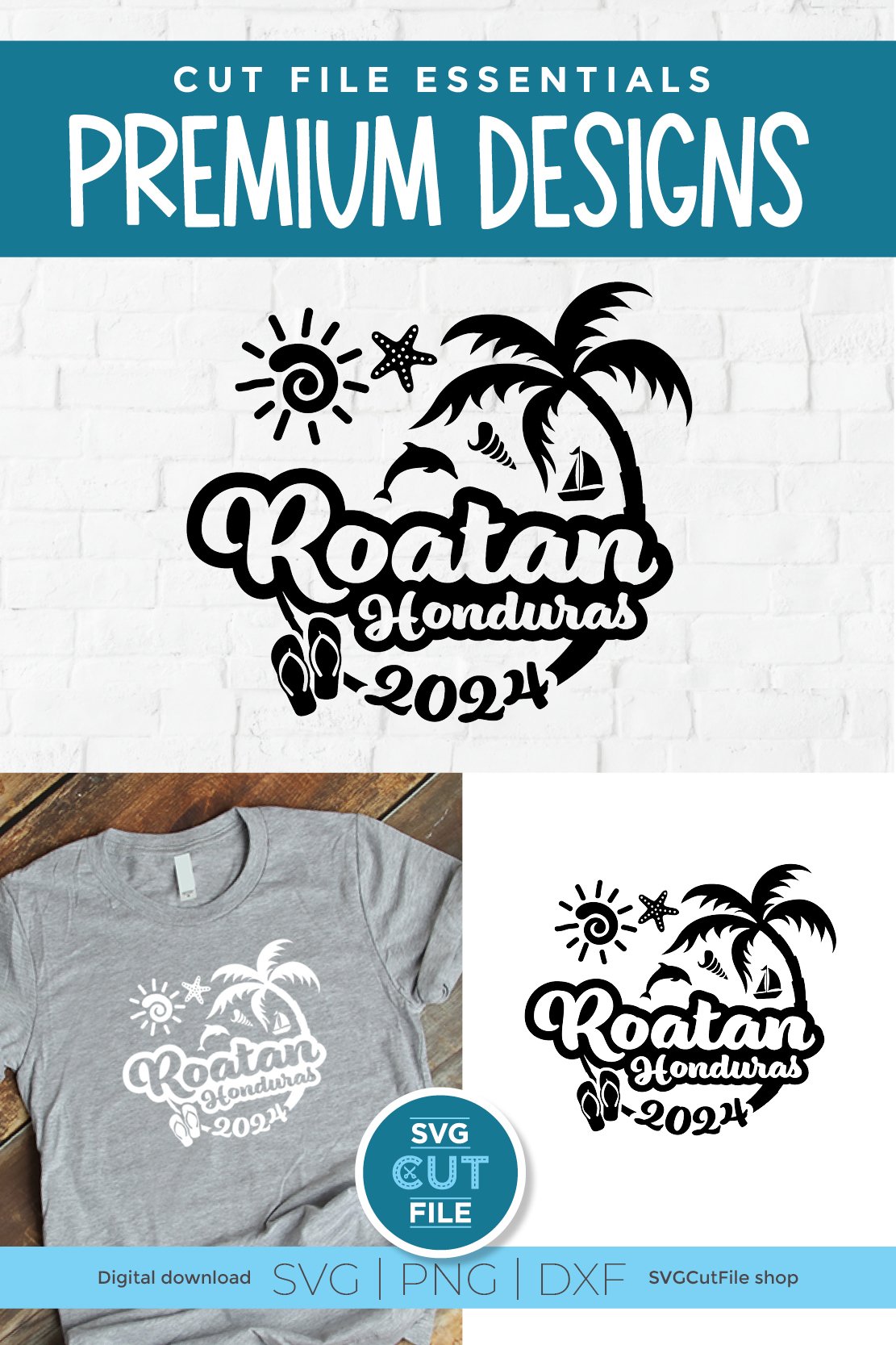 2024 Roatan svg - Roatan Honduras Vacation or Trip svg