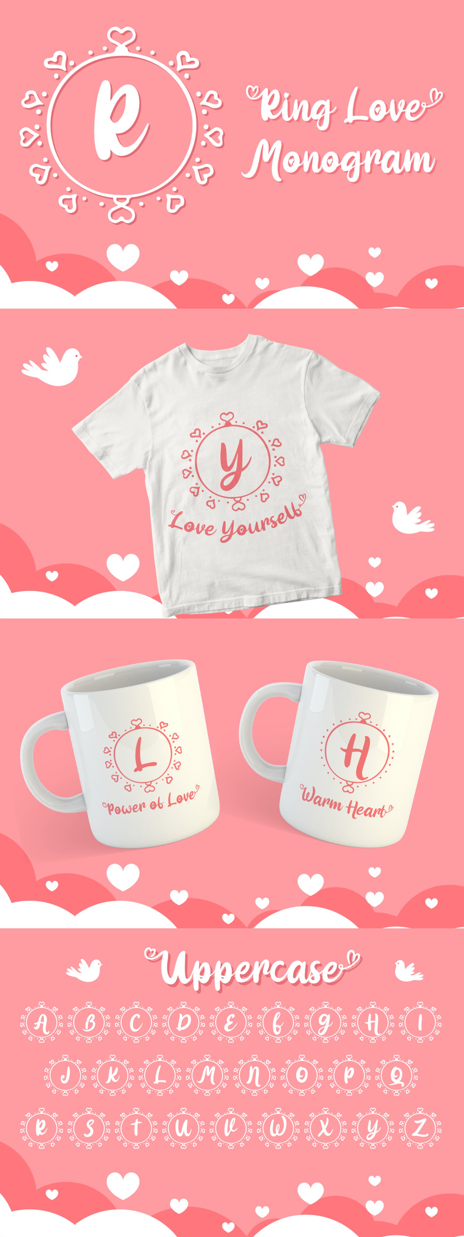 Ring Love Monogram