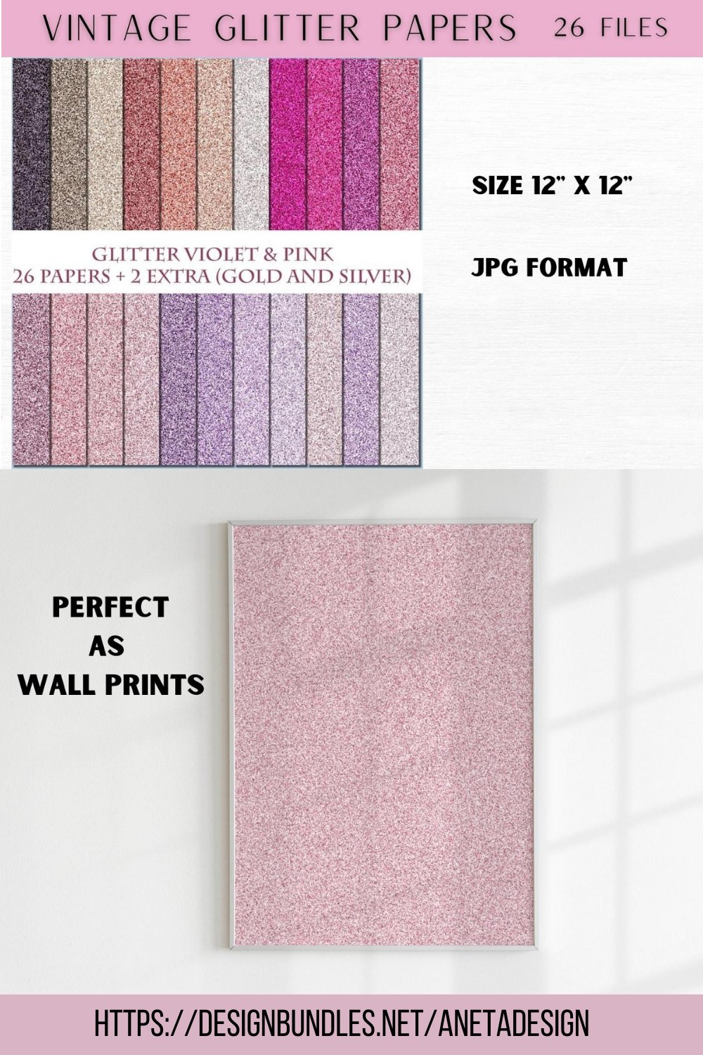 Glitter Digital Papers for Scrapbooking (2486669)