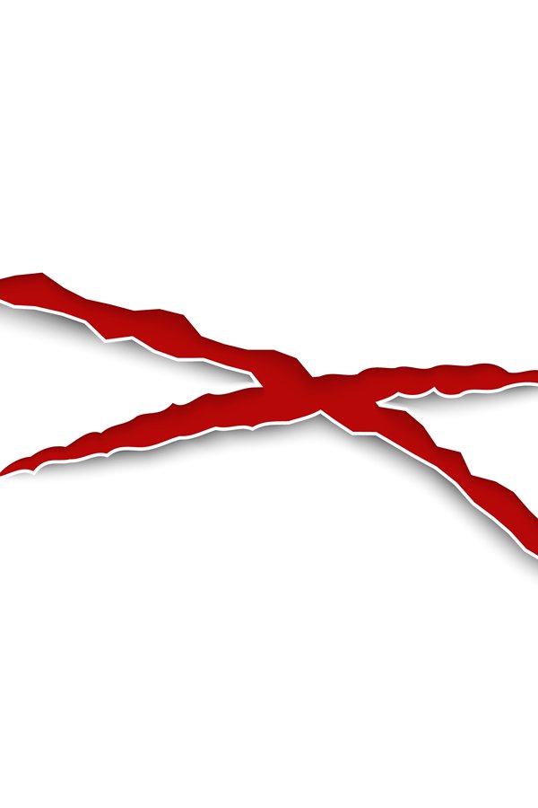 Claws scratches. Cat or tiger nails cross form scratches. Be