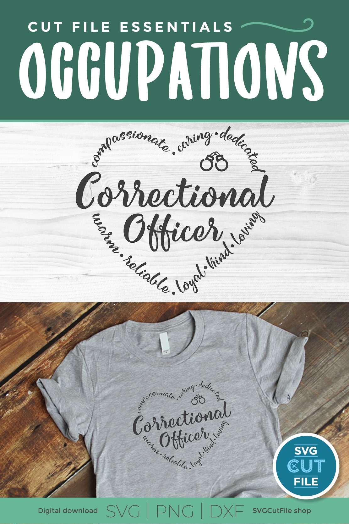 Correctional officer svg - create prison officer gifts