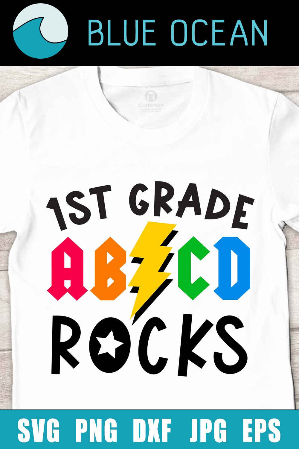 First grade rocks SVG, 1st Grade Rocks SVG, First grade