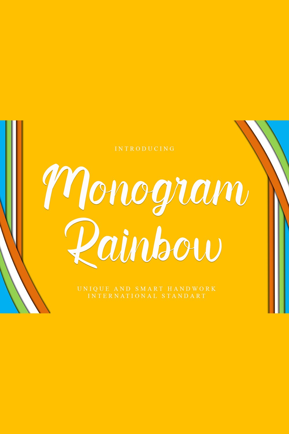 Monogram Rainbow