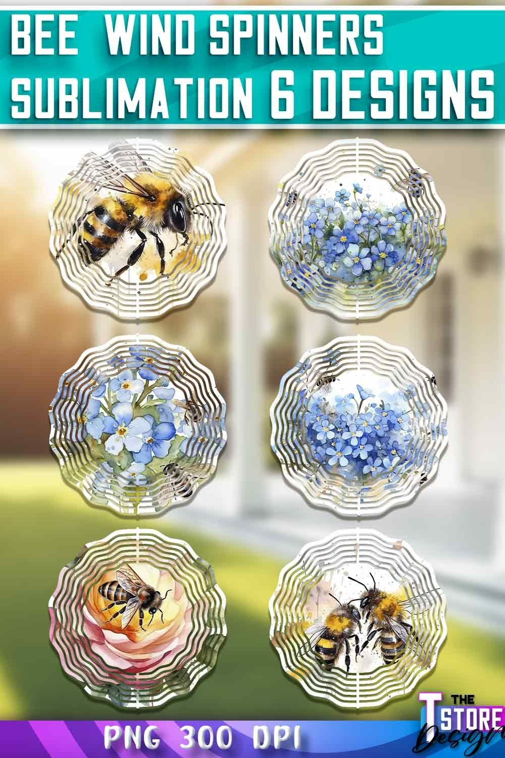 Bee Wind Spinners Sublimation|Bee Kind Wind (2780675)