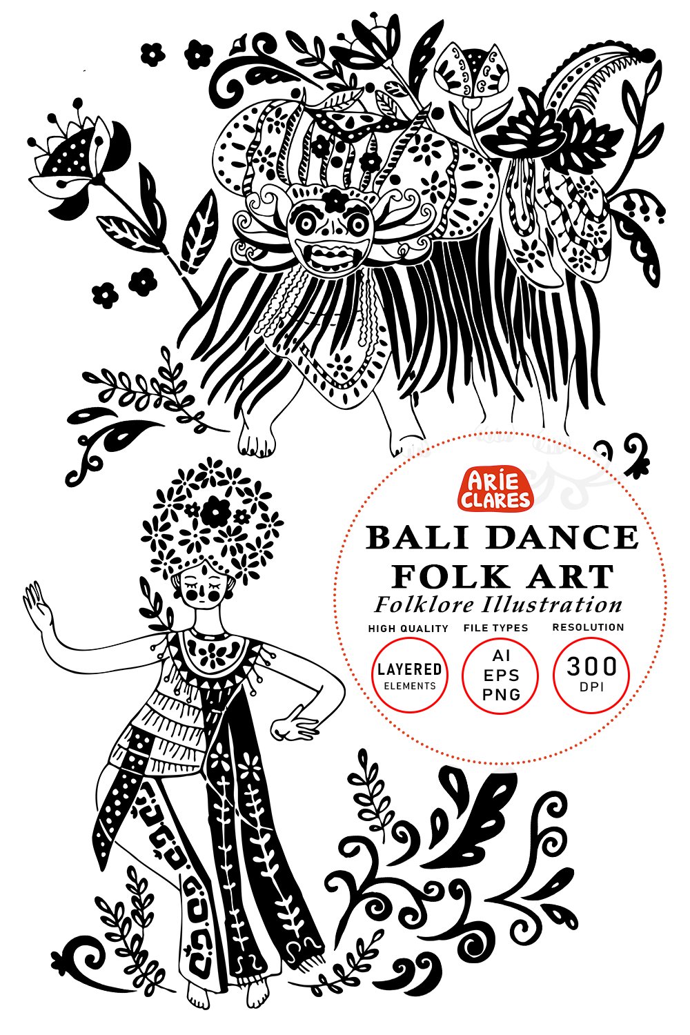 Bali Dance Folk Art